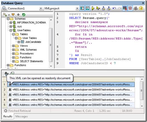 Using Altova Tools To Work With Xml Data In The Sql Azure Cloud