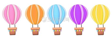 열기구 그림 일러스트 열기구일러스트 열기구그림 사진이미지일러스트캘리그라피 멜로호양작가