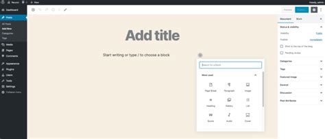 Create A Blog With WordPress In Easy Steps To