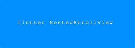 Flutter Nestedscrollview 下拉刷新的解决方案一 知乎