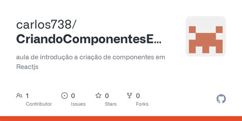 Github Carlos738criandocomponentesemreactjs Aula De Introdução A