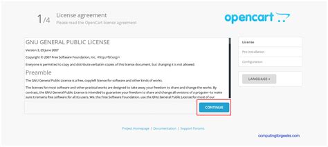Install And Configure OpenCart E Commerce Platform On Ubuntu ComputingForGeeks