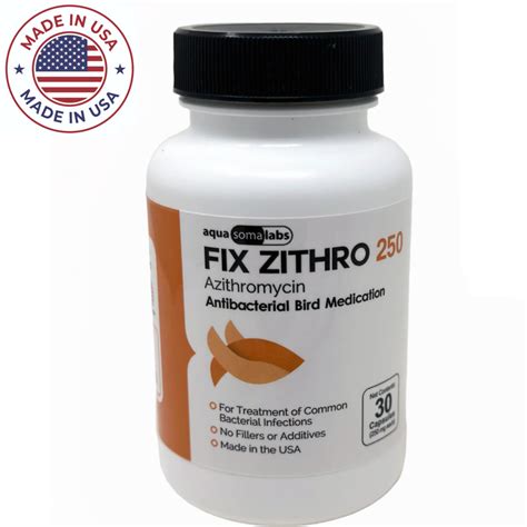 Fish Azithromycin 250mg 30 Tablets Effective Treatment