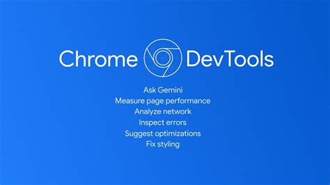 Chrome Devtools Streamlined Debugging With Gemini Youtube Music