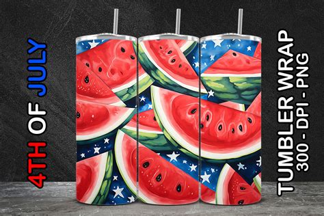 3d Watermelon Tumbler Graphic By Tenrings · Creative Fabrica