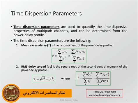 Solution 15 Small Scale Fading Time Dispersion And Coherence Bandwidth