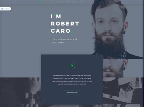 Wix Ux Portfolio Template