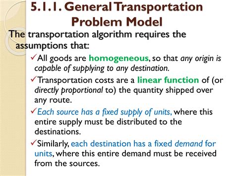Unit 5 Transportation Problem In Operation Research Pptpdf