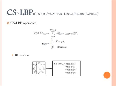 ppt descriptors description of interest regions with local binary patterns powerpoint