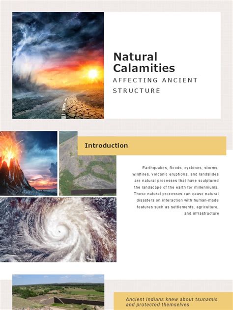 Natural Calamities Pdf