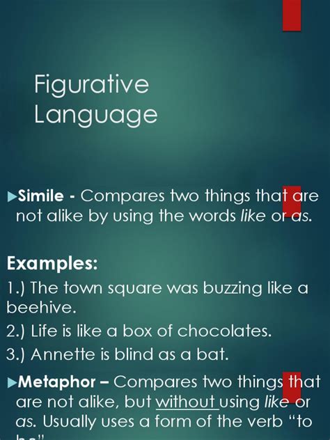 Figurative Language Powerpoint Pdf Irony Semiotics
