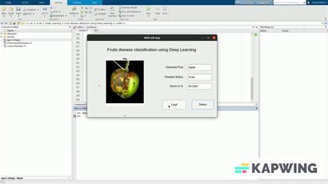 Fruit Disease Detection Using Deep Learning In Matlab Youtube