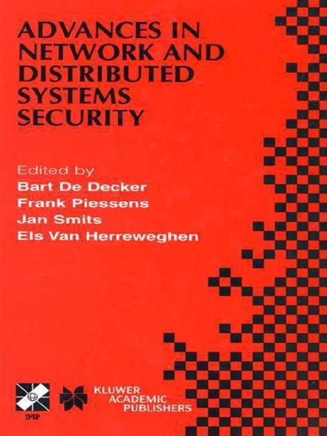 advances in network and distributed systems security pdf pdf