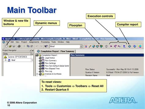 PPT Designing With The Quartus II Software PowerPoint Presentation Free Download ID