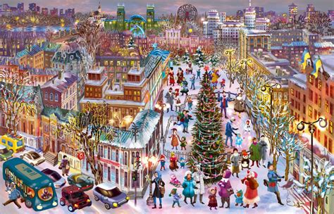 7 казкових ілюстрацій про зимові свята в Україні ФОТО Український контент