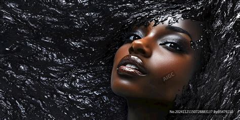 Ai创作图非洲种族的美 黑色性感女人 黑人美女 非洲美女 黑女人 非洲黑美人 黑美人 黑美丽 黑妹 水黑风格 黑姑娘 水时装画 黑皮辣妹 美丽的人黑色的 黑色的女人 昵图网