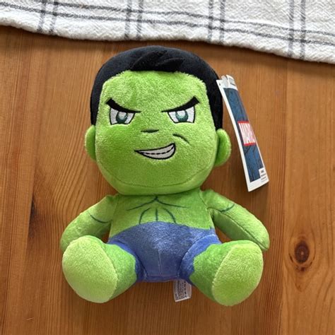 Marvel Toys Marvel Hulk Plush Toy Vibrant Green And Blue Poshmark