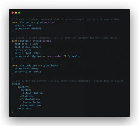 Enhance Css For Styling React Components Using Styled Component Mobile App Development Services