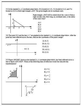 Geometry ACT Prep Top Problems With Coordinate Geometry Distance Formula