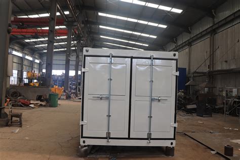 Grout Mixing Unit In A Container Leadcrete Engineering Machinery