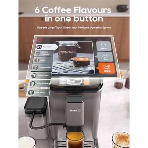 Hibrew Auto Espresso And Cappuccino Maker 6 Coffee Types