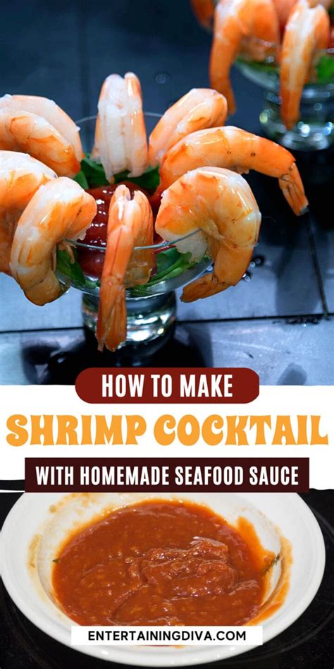 Classic Shrimp Cocktail With Homemade Seafood Sauce