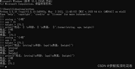 Python的字符串索引、切片与格式化python字符串的索引 Csdn博客
