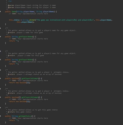 Solved Public Void Setplayer1wame String Player1name