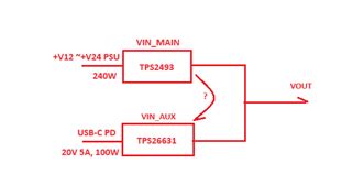 TPS Priority Power Mux Implementation Power Management Forum Power Management TI E E