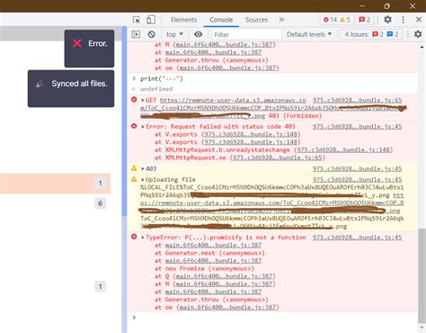 Error When Force Sync All Files Bug Reports Remnote