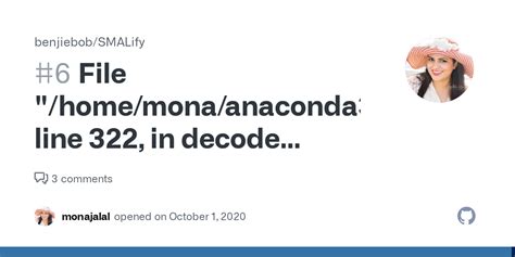 File Homemonaanaconda3libpython37codecspy Line 322 In