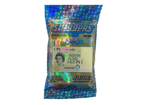 Sluggers Hit Infused Pre Rolls 5pk 35g London Pound Cake 75 Inhale
