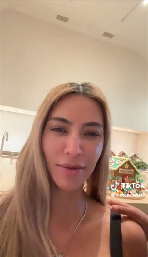 No Makeup Selfie Kim Kardashian