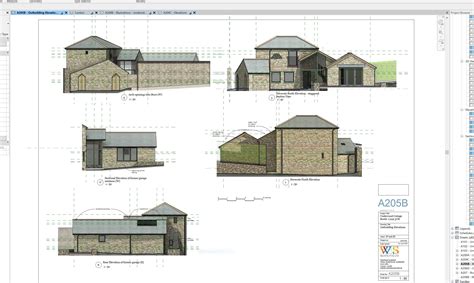 Elevation 3d Revit 3d Home Elevation Design Revit Drawing File Is