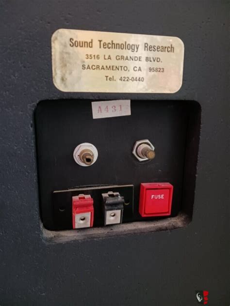Vintage Sound Technology Research Str Speakers Photo Us Audio Mart