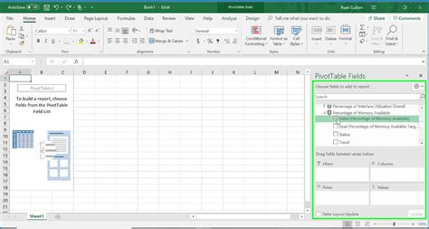 how to perform a historical memory utilization with capacity management