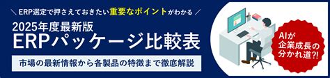 Erpパッケージ比較表 Dlフォーム Erp・基幹業務システムのフューチャー・ワン株式会社