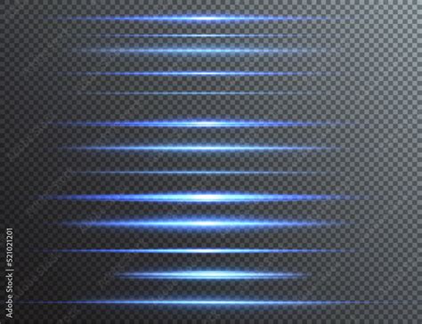 Light Flash Blue Png Vector Illustrator Collection Effect Light Blue