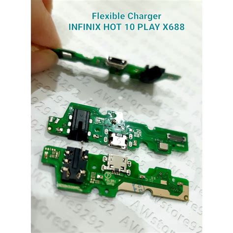 Jual Ori Flexible Papan Pcb Con Cas Fleksibel Konektor Charger Infinix Hot Play X Shopee