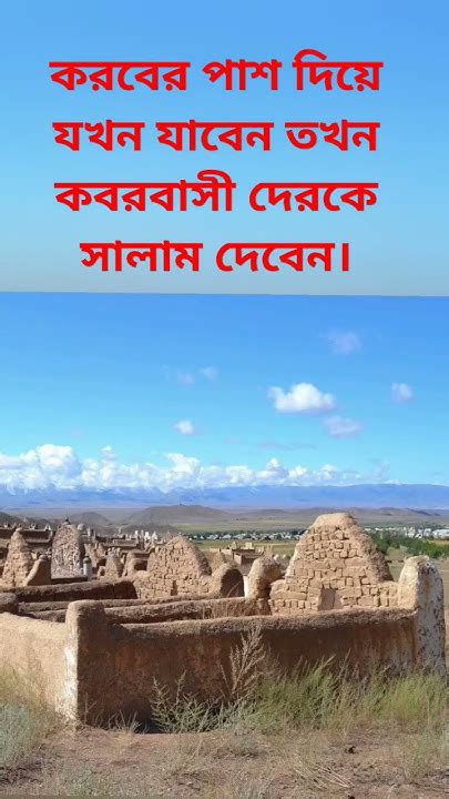 কবরের পাশ দিয়ে গেলে কি করতে হয় Youtube