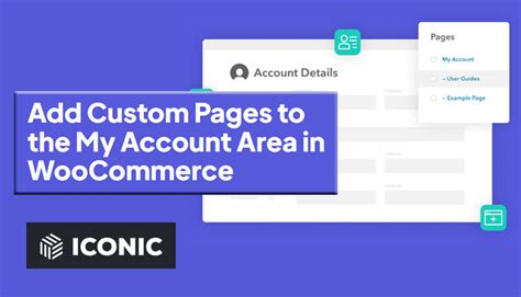 Iconic Account Pages Wordpress Plugin For Woocommerce Gpl Good