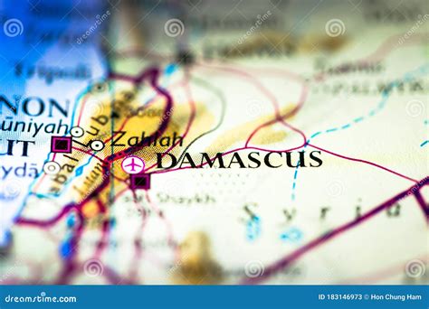 Damascus Location On Map
