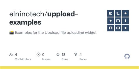 Github Elninotech Uppload Examples Examples For The Uppload File