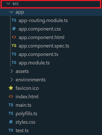 Angular 8 Project Structure CoreProgram