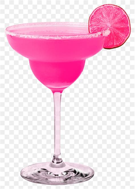 Pink Margarita Png 3d Sticker Premium Png Rawpixel
