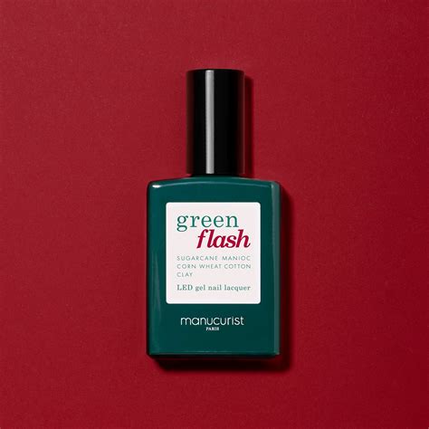 Vernis à Ongles Green Flash Pomegranate Bab