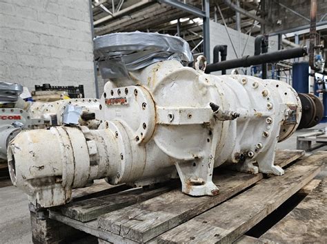 Used Mycom 160vld Screw Compressor On Nh3 Hos Bv