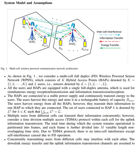 Solved System Model And Assumptionsfig 1 ﻿multi Cell