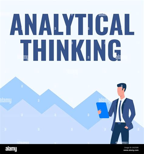 Sign Displaying Analytical Thinking Business Approach Break Down
