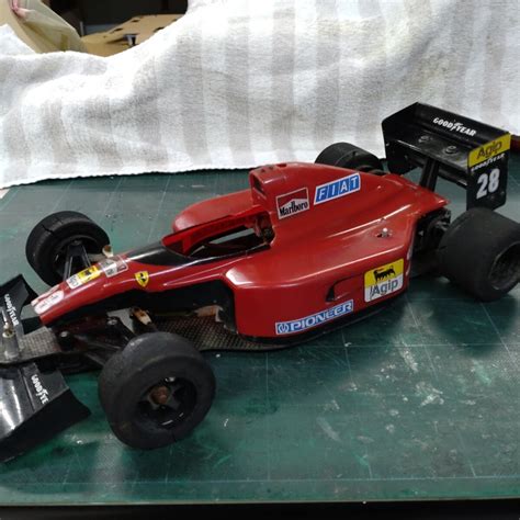 Yahooオークション タミヤ 昔のf 1 ラジコン 電動rc